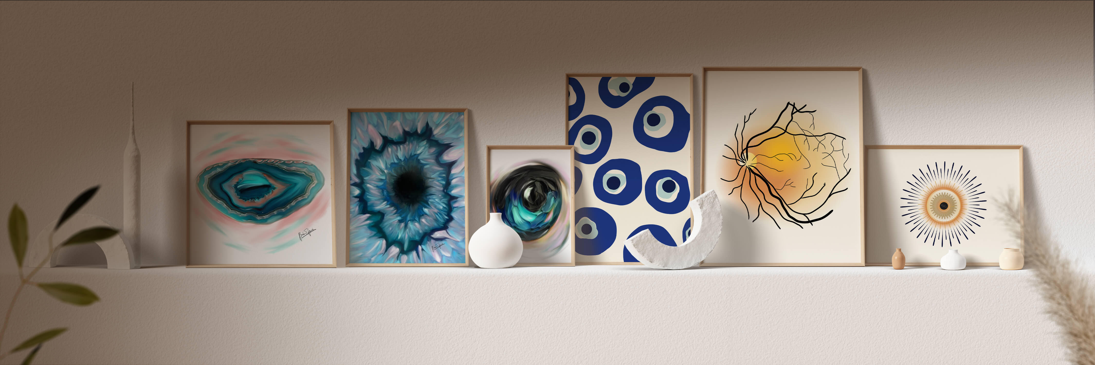 Ophthalmology art | eye anatomy art