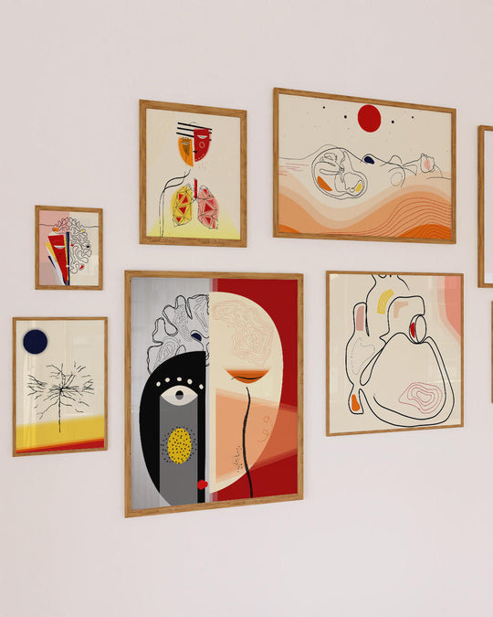 Anatomy art prints | Gift for health professionals