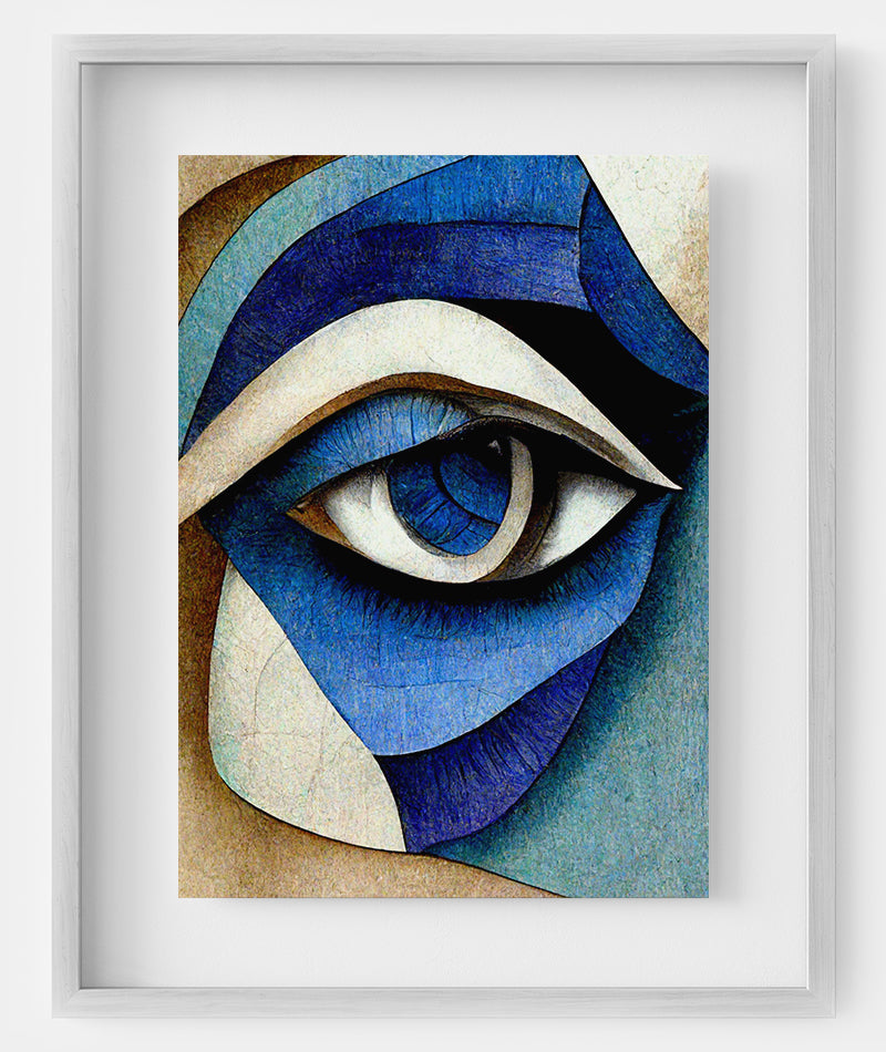 Iris anatomy Picasso art