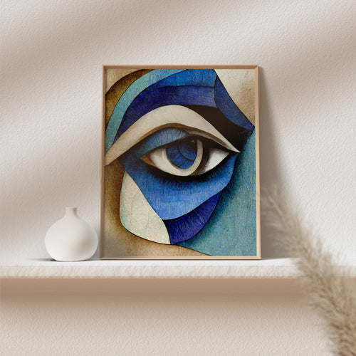 Iris anatomy Picasso art