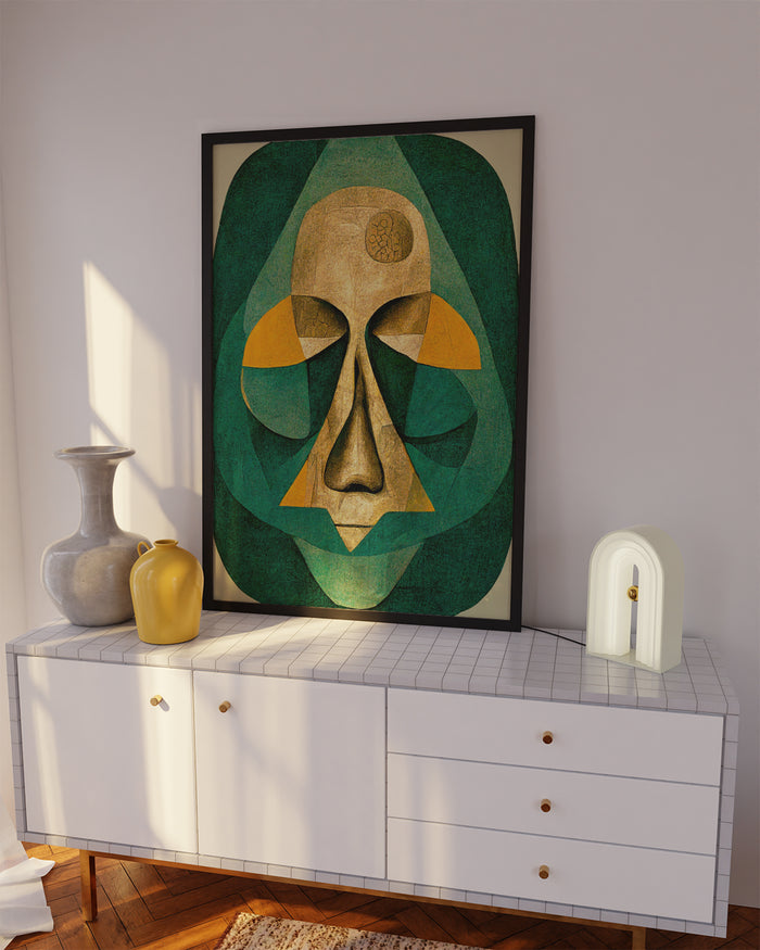 Sinus anatomy cubism art