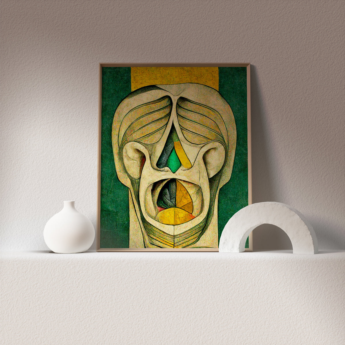 Explore Captivating ENT Art Posters: Otolaryngology Anatomy & Cubism ...