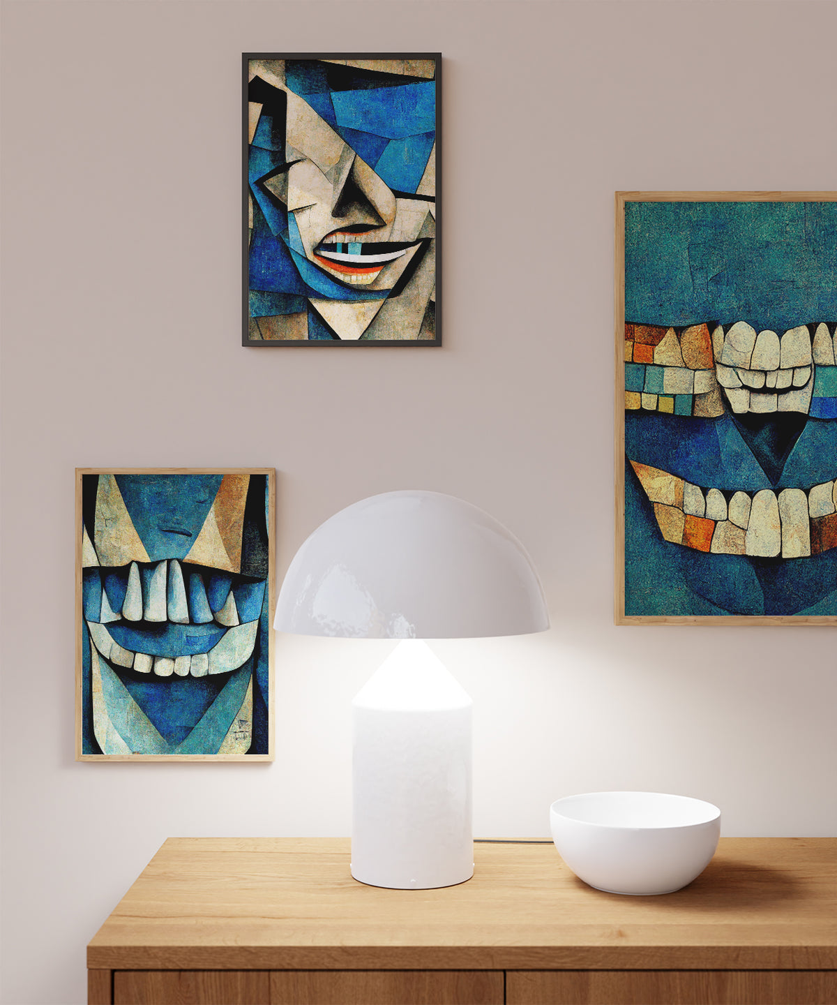 Dental Art Prints: Explore Tooth Anatomy and Abstract Dentistry Artwork ...