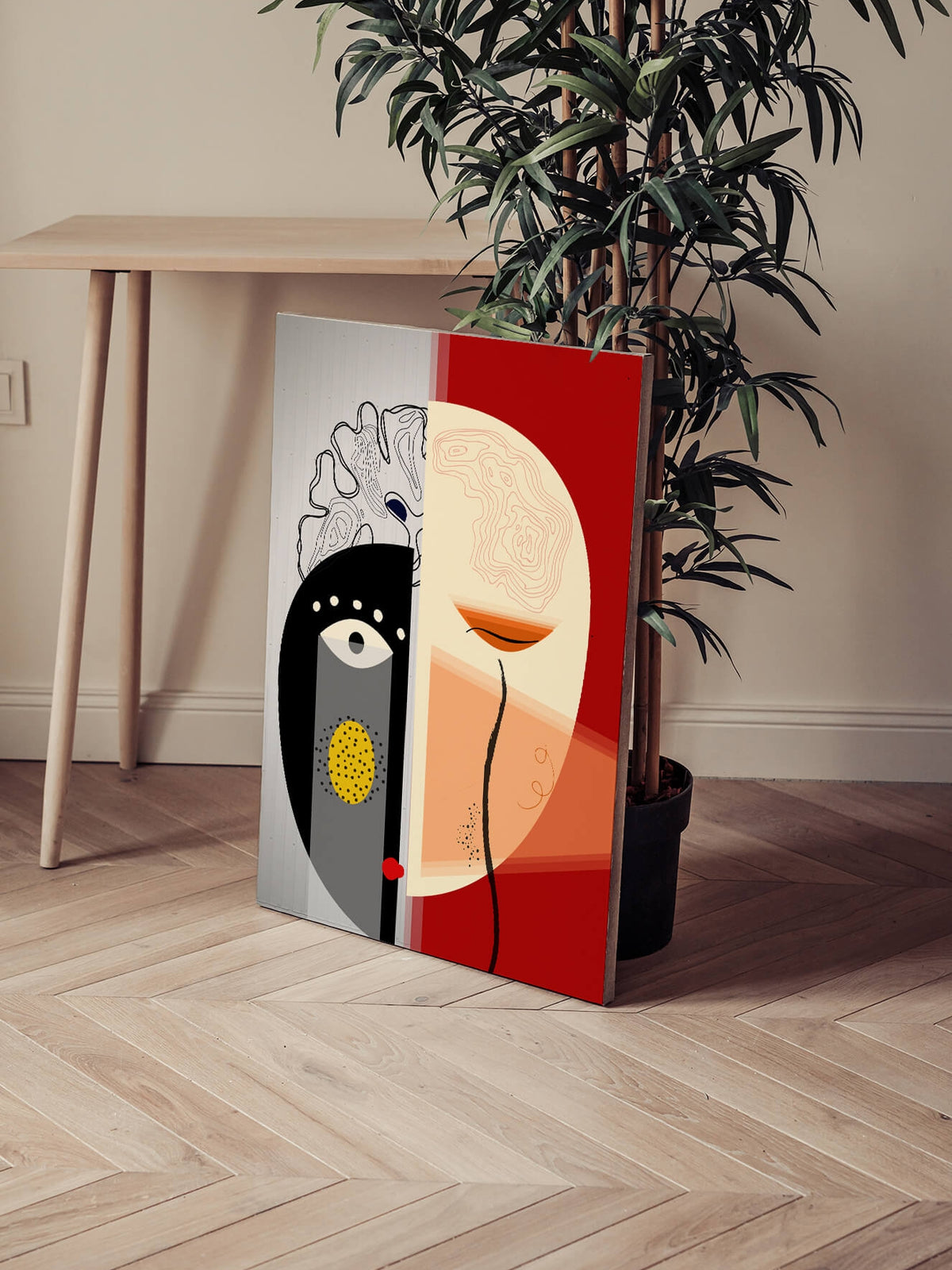 Brain anatomy art| boho style