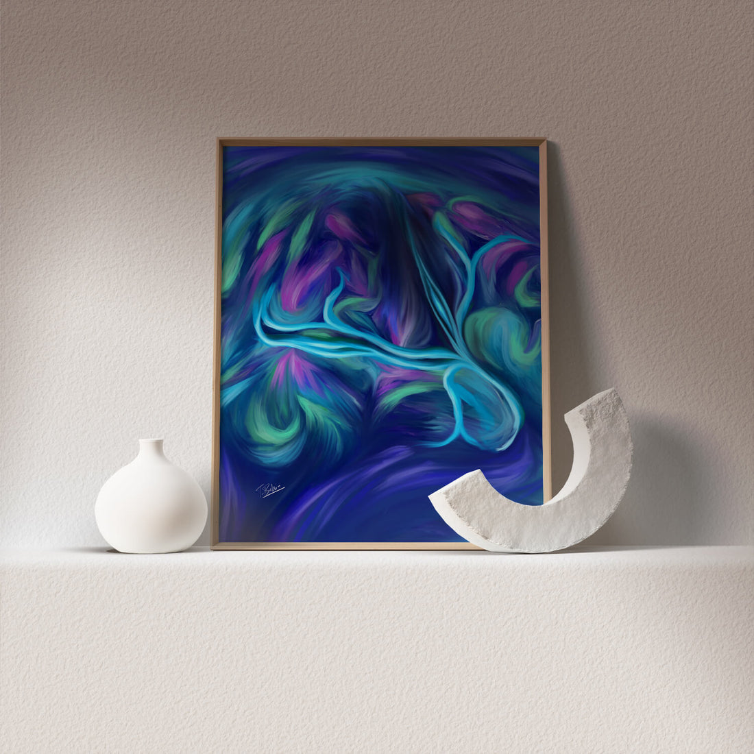 ischemic brain stroke art-neurology art