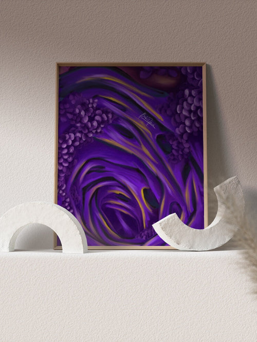 Colonoscopy anatomy art