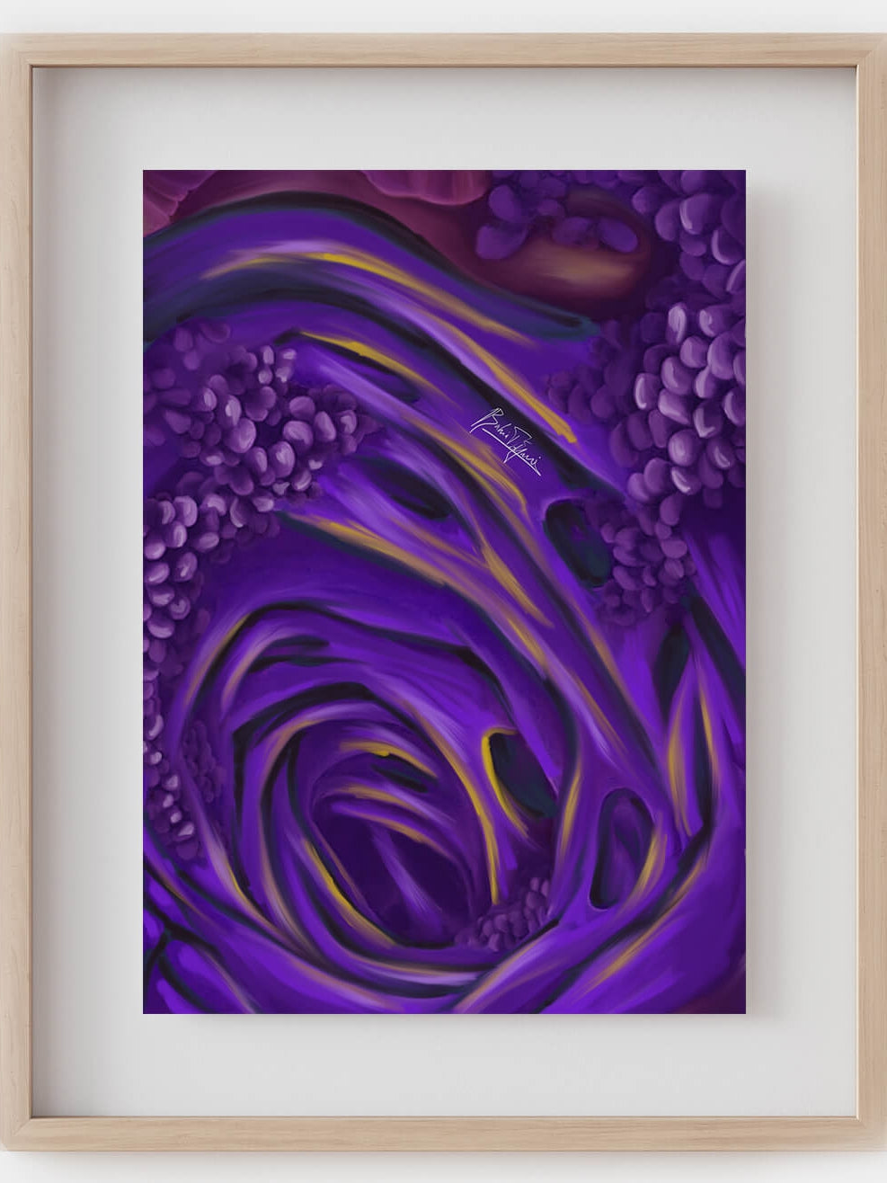 Colonoscopy anatomy art