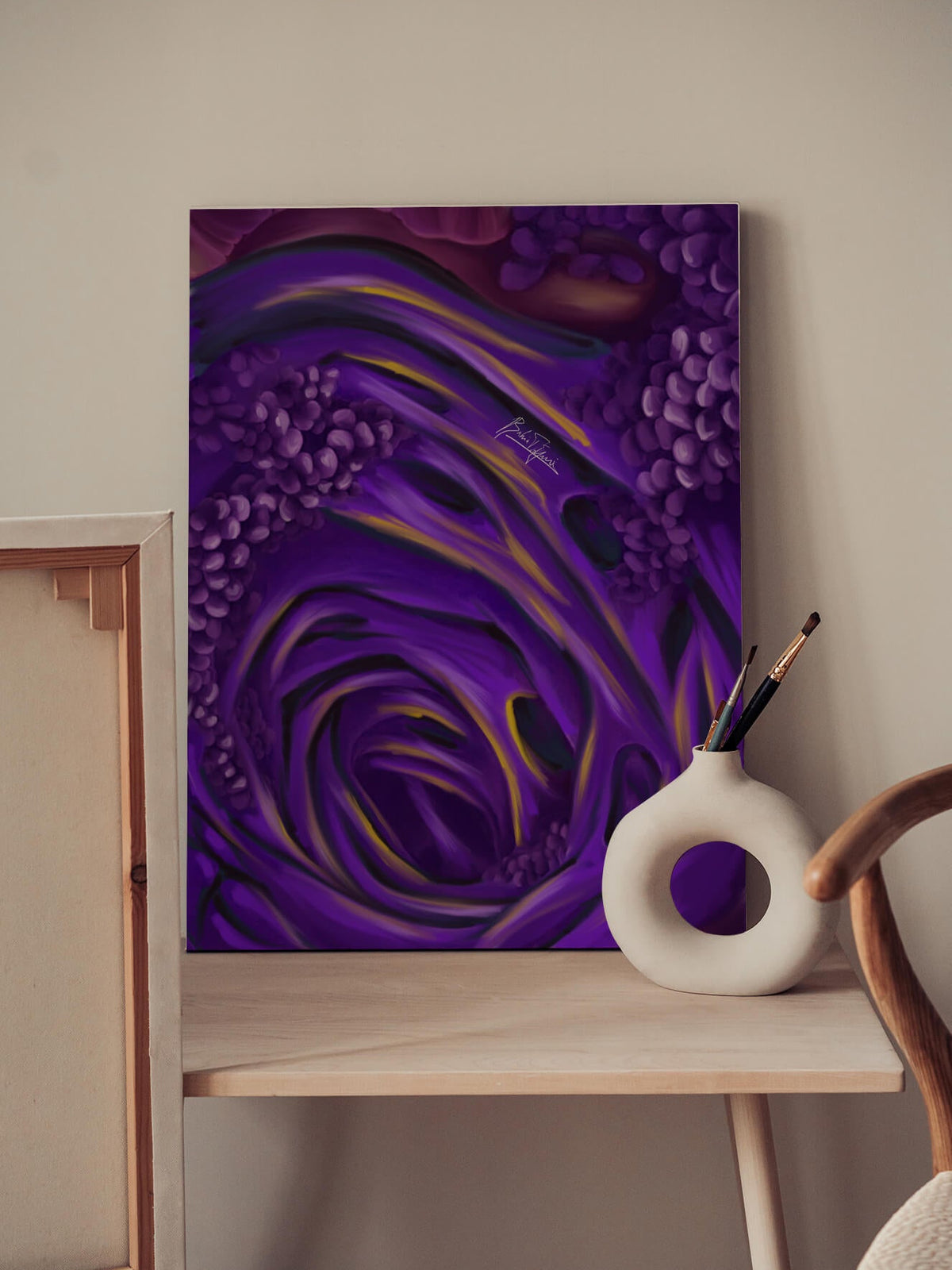 Colonoscopy anatomy art