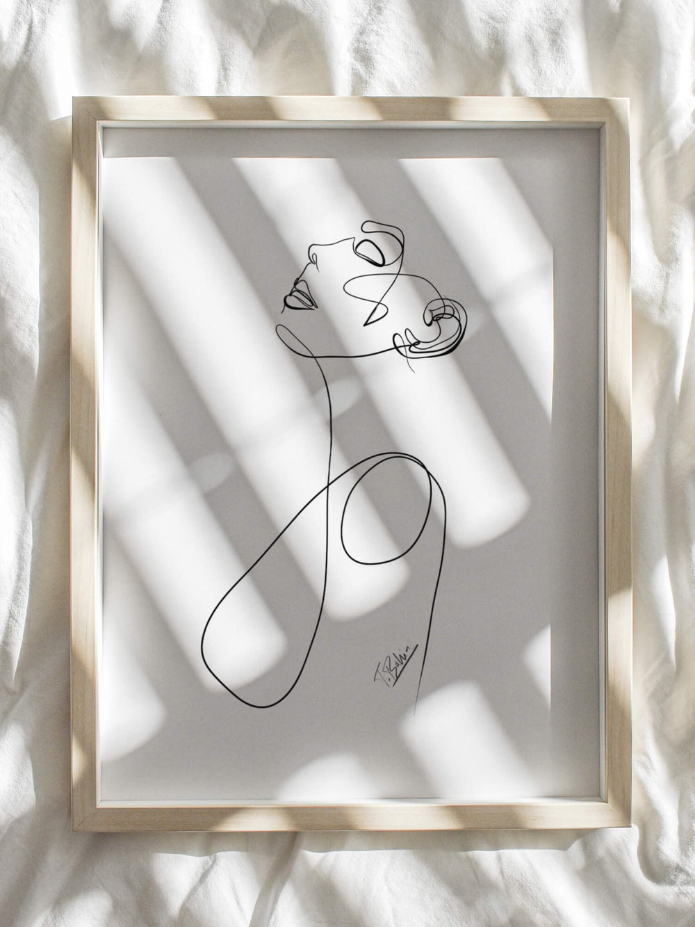 Ear line art