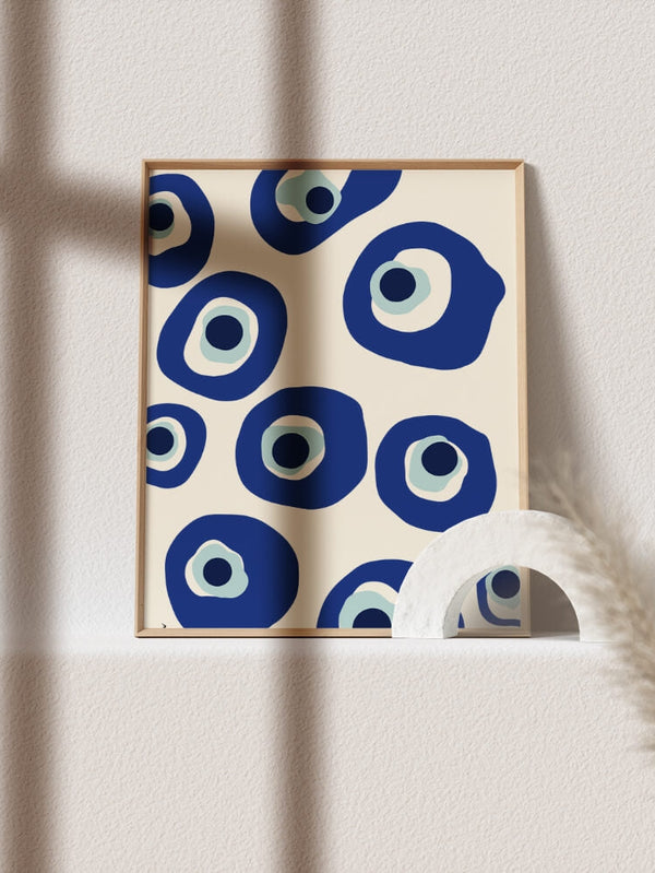 Boho eye anatomy art