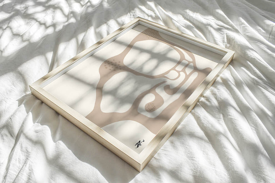 Nasal sinuses anatomy art