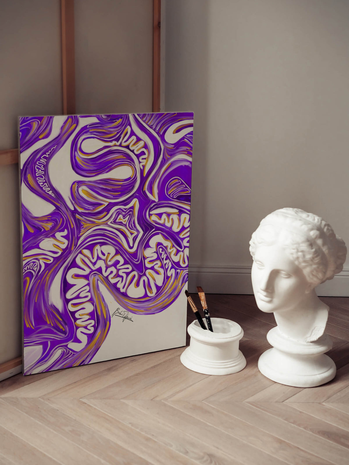 Intestines anatomy art