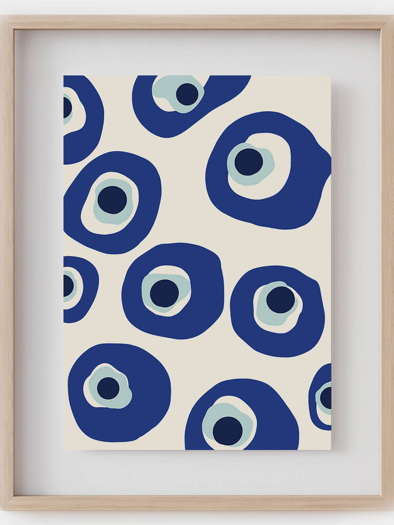 Boho eye anatomy art