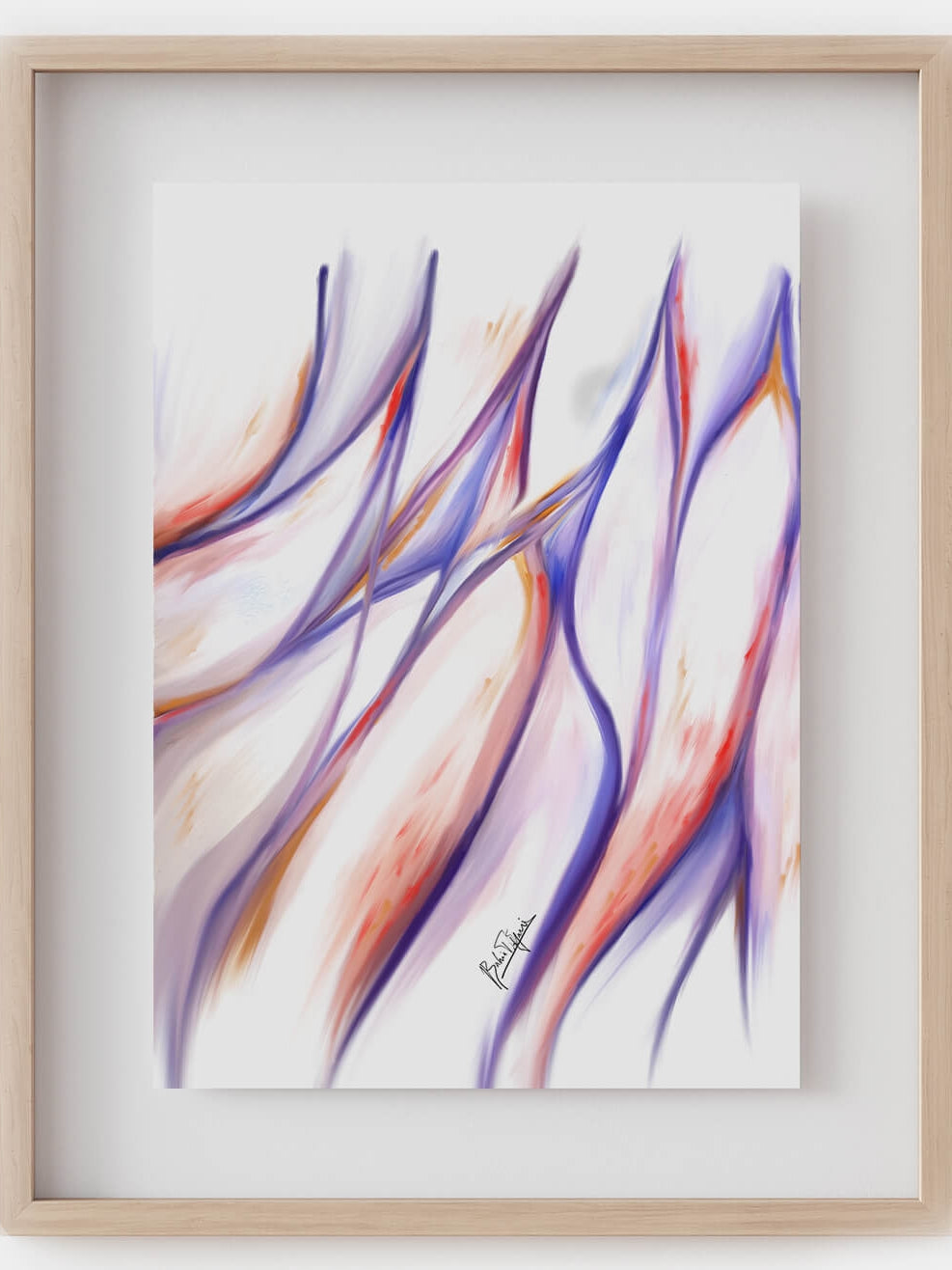 Abstract Lumbar plexus anatomy art| nerves anatomy artwork