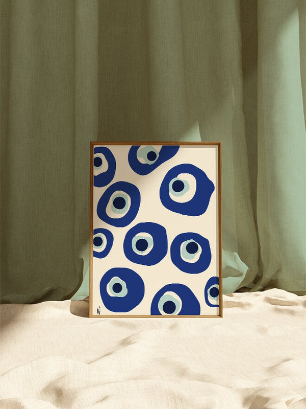 Boho eye anatomy art