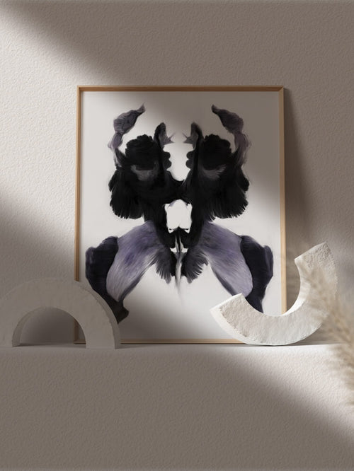 Rorschach test art | psychology artwork